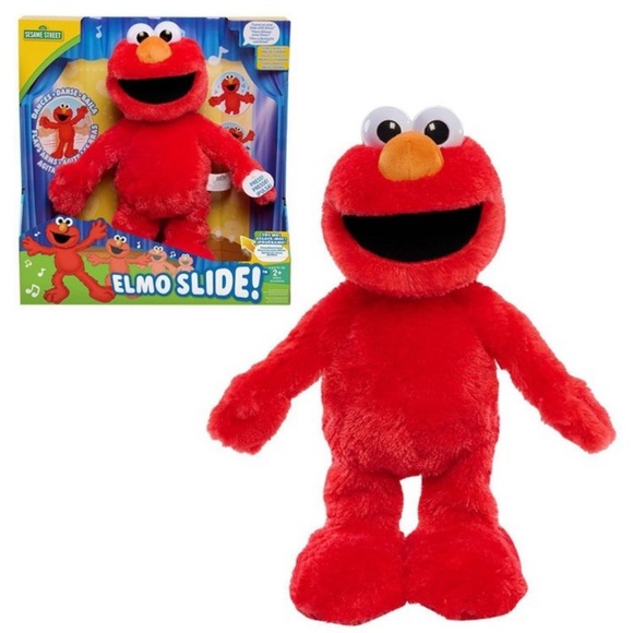 Sesame Street | Toys | Sesame Street Elmo Slide Plush | Poshmark